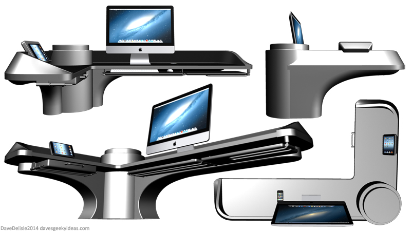 Star Trek Desk - Dave's Geeky Ideas