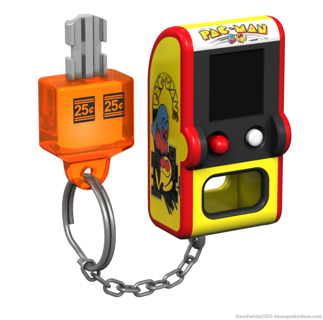 Arcade Keychain - Dave's Geeky Ideas