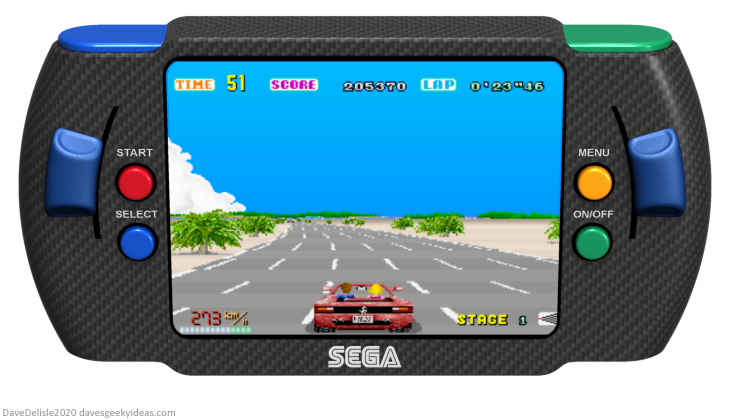 SEGA Racing Handheld – Dave's Geeky Ideas